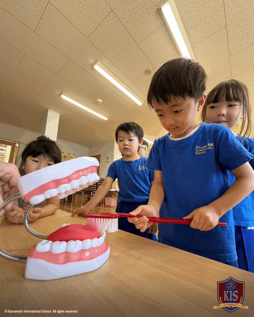Bright smiles at Picasso Preschool: Let's learn about brushing your ...